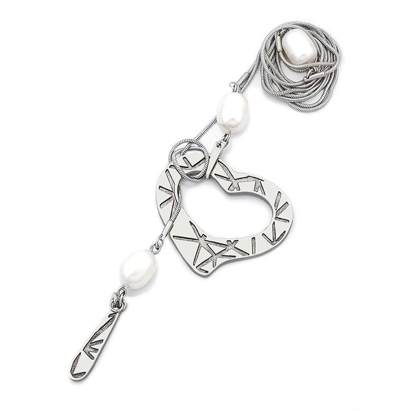 Lariat Tangram Noir || 𝗟𝗮𝘇𝗼 𝗕𝗶𝗷𝗼𝘂𝘅 x 𝗕𝗹𝗮𝗻𝗰 𝗠𝗼𝘂𝘁𝗼𝗻 – Le Blanc Mouton